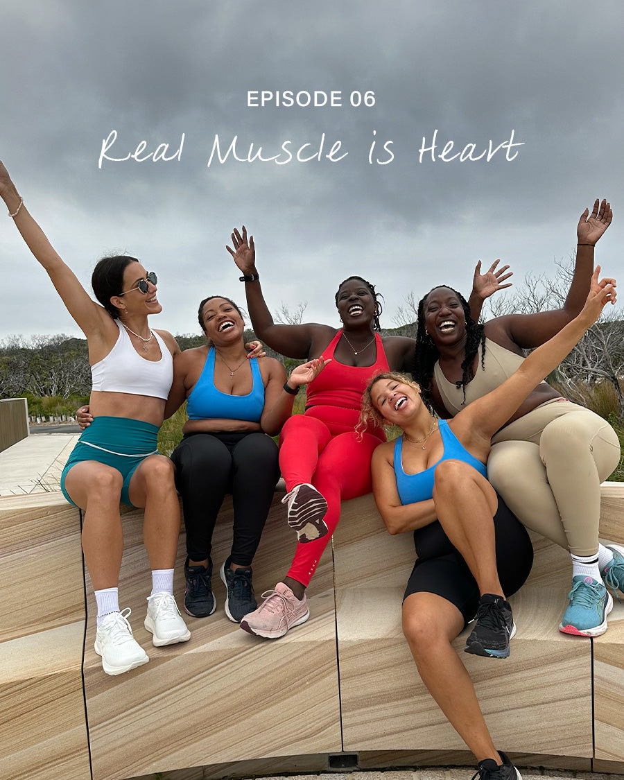 Real Muscle Is Heart Series Laura M'vemba Golden Peaches – MUSCLE REPUBLIC