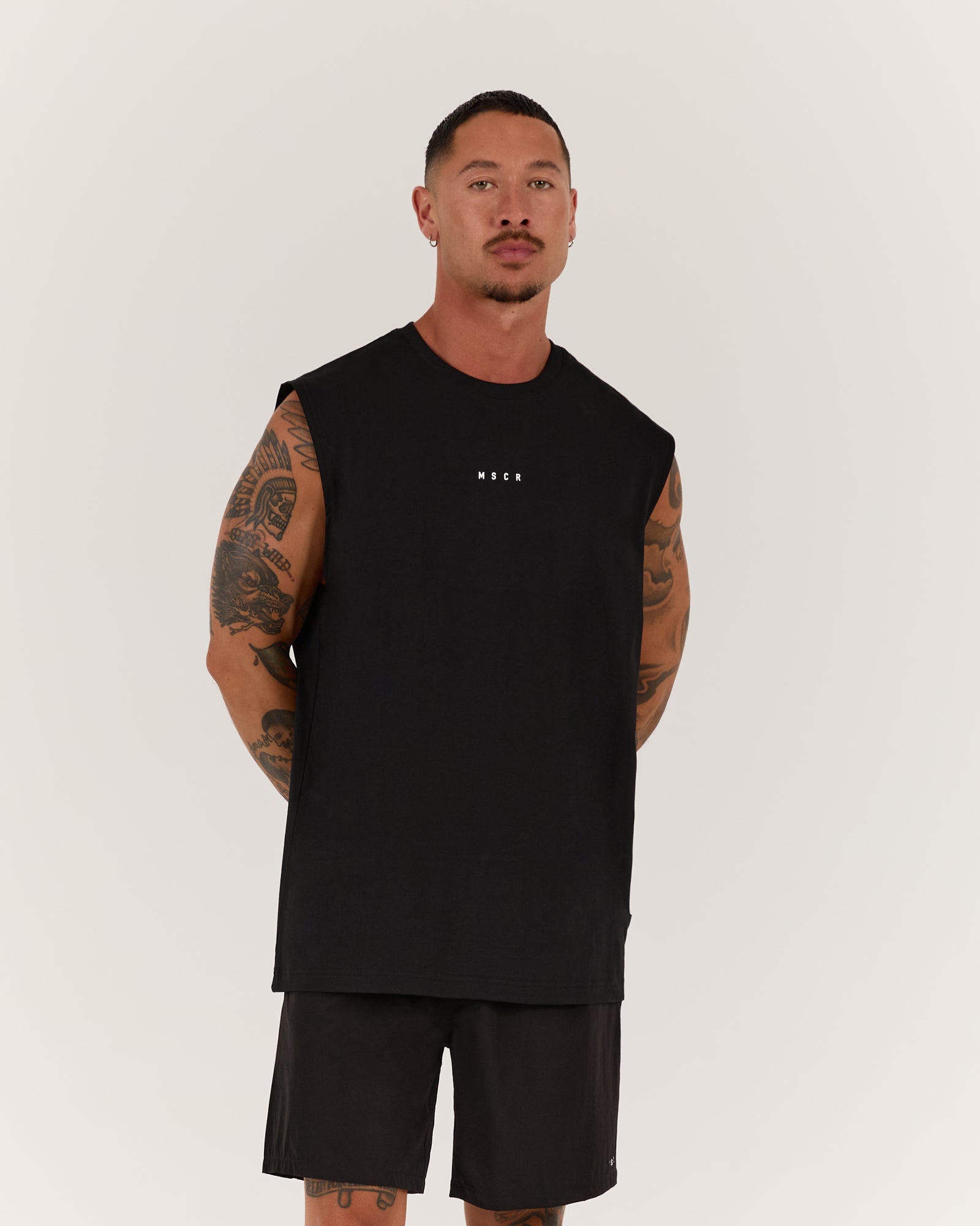 CLASSIC ICON TANK - BLACK – MUSCLE REPUBLIC