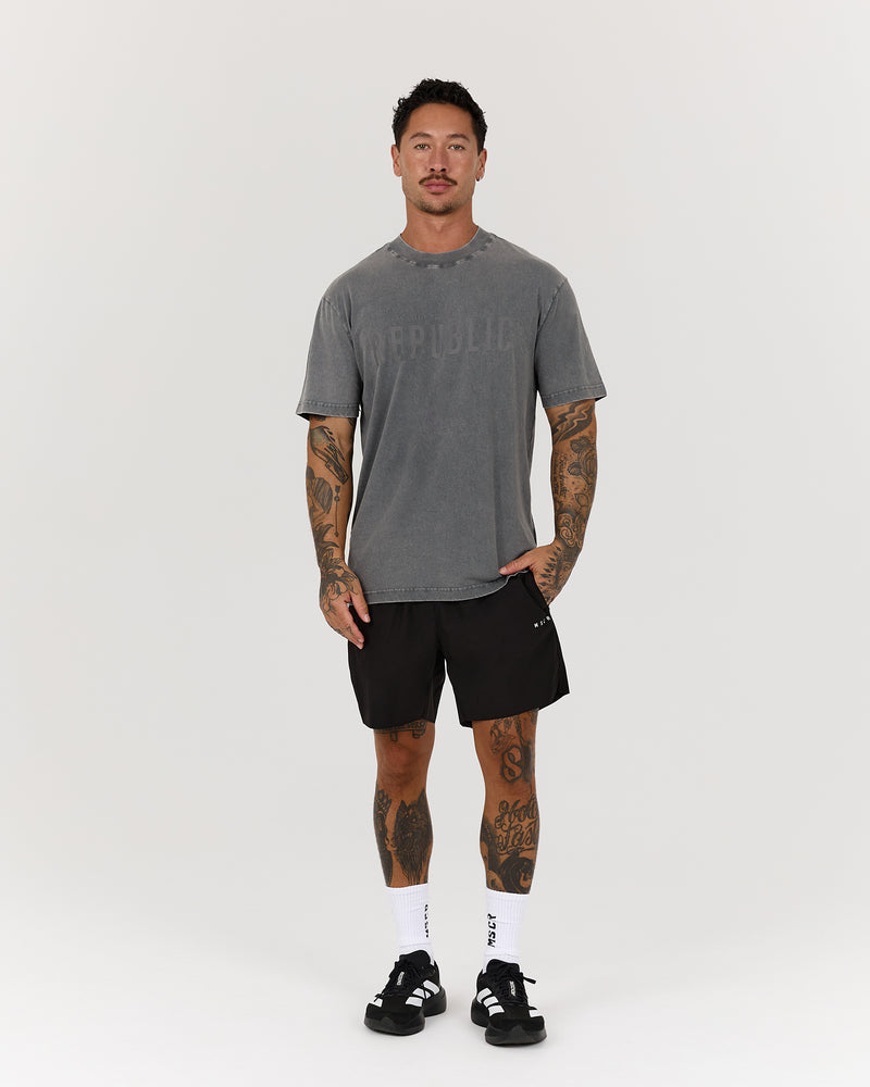 EVOLUTION RETRO TEE - SHELL – MUSCLE REPUBLIC
