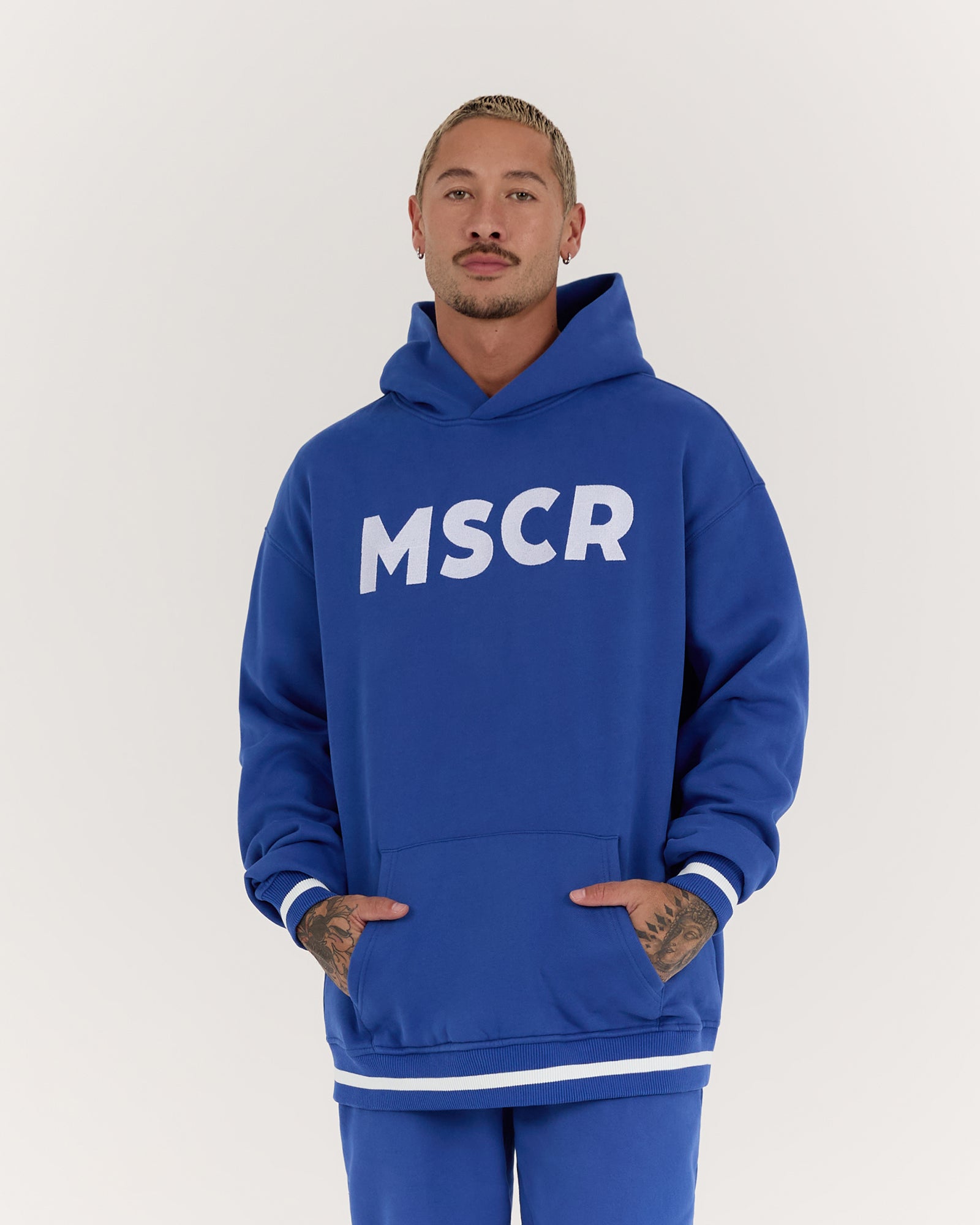 HERITAGE CLASSIC HOODIE - ROYAL BLUE – MUSCLE REPUBLIC