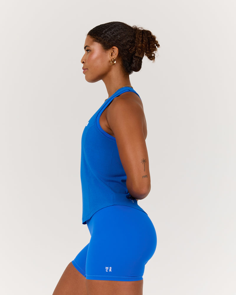 INTERVAL SINGLET - LUMINOUS BLUE – MUSCLE REPUBLIC