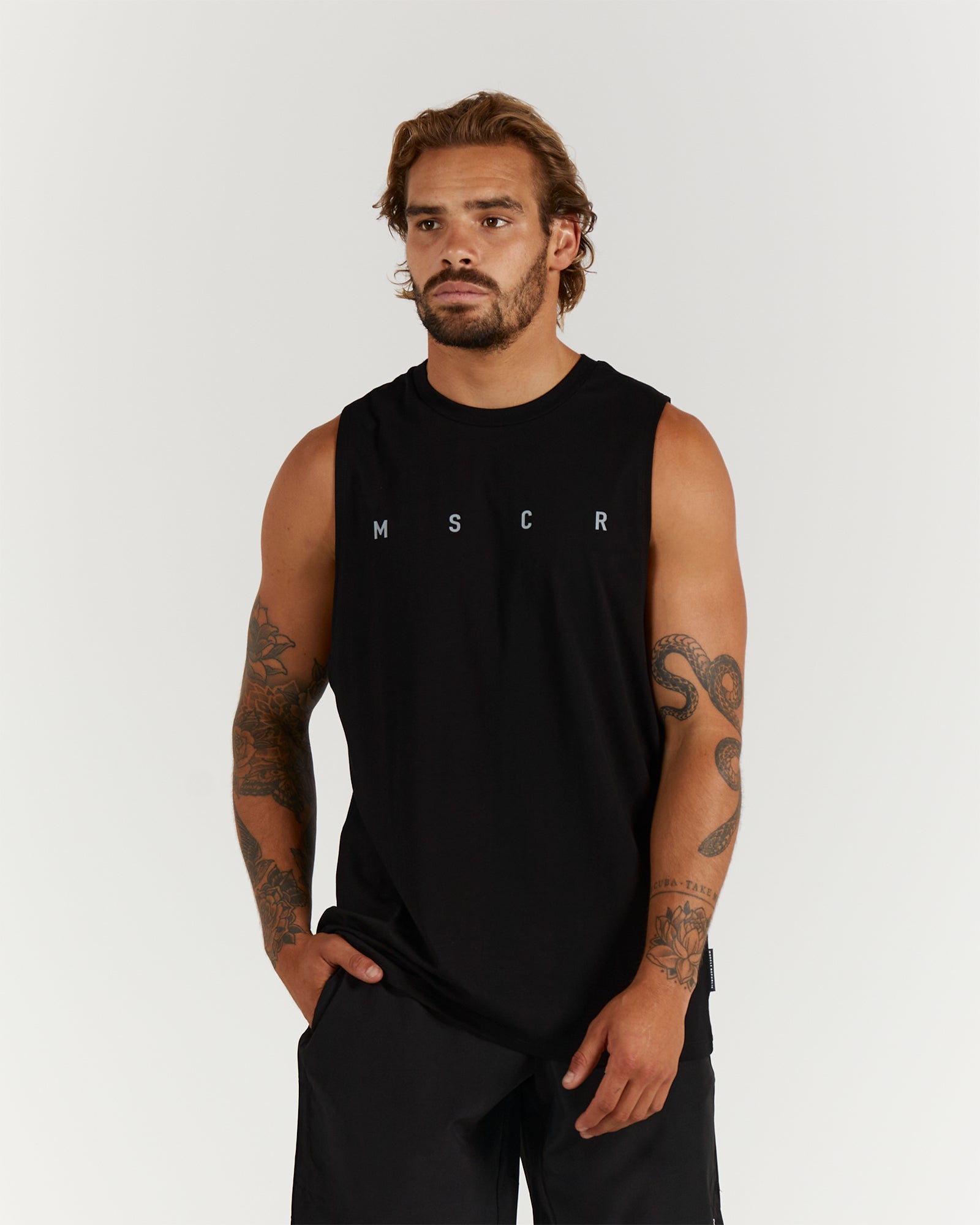 ROCKY MUSCLE TANK - BLACK – MUSCLE REPUBLIC