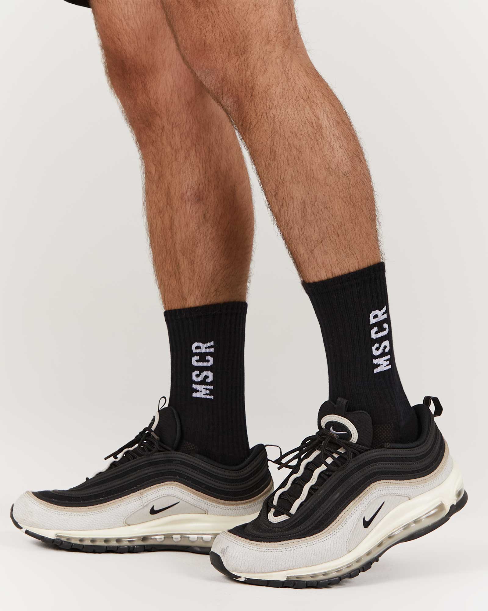 MSCR MENS SOCKS - BLACK – MUSCLE REPUBLIC