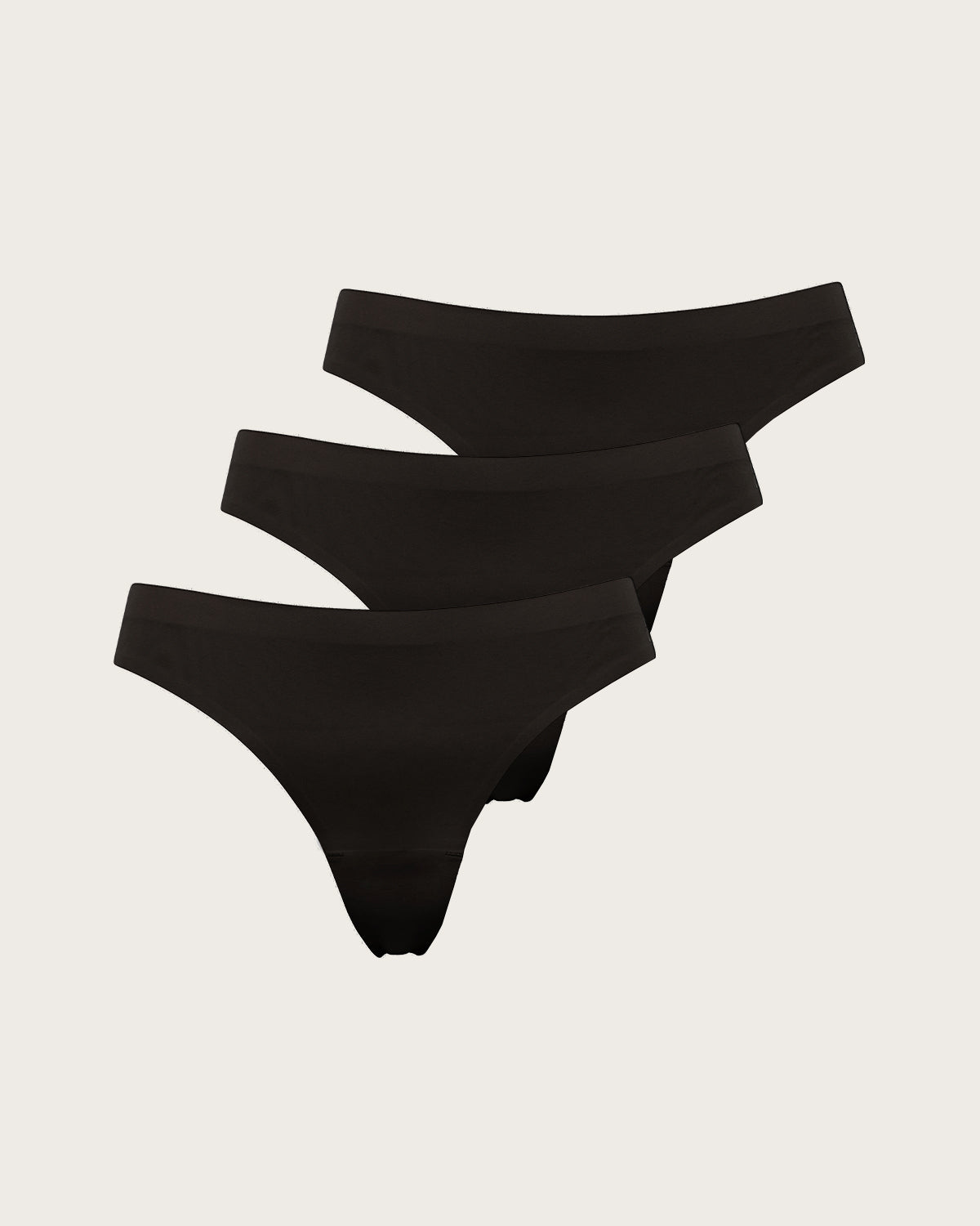 Seamless G String 3 Pack Black Muscle Republic 1778