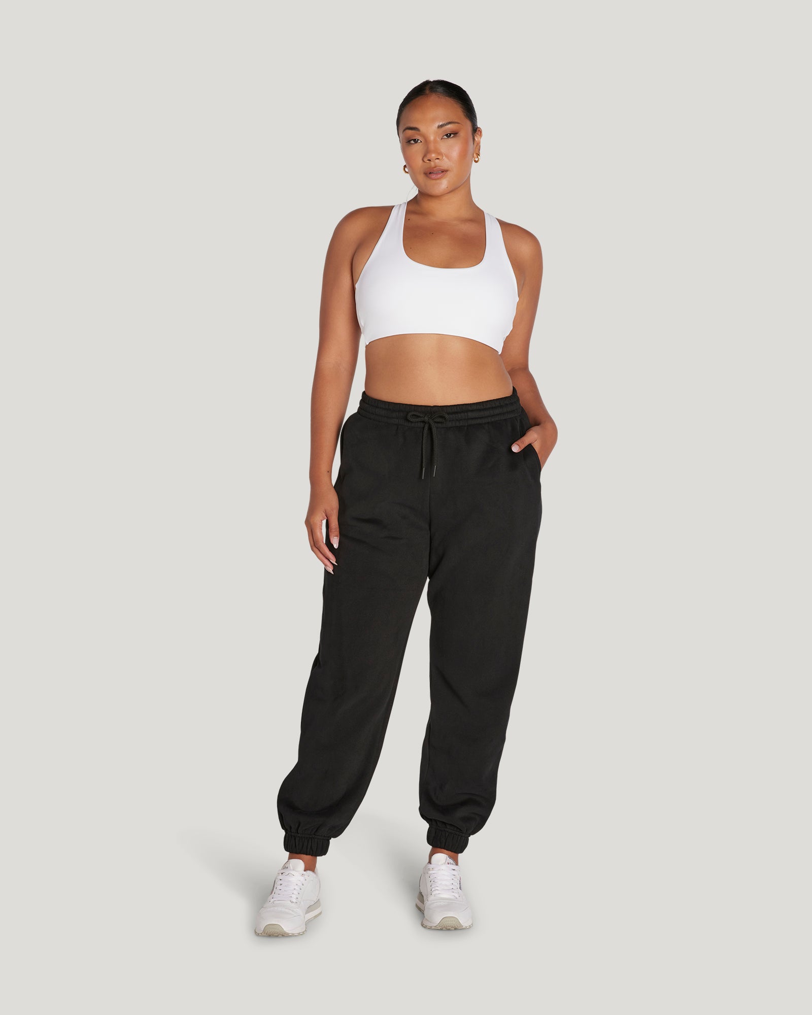OVERSIZED TRACKIES - BLACK – MUSCLE REPUBLIC