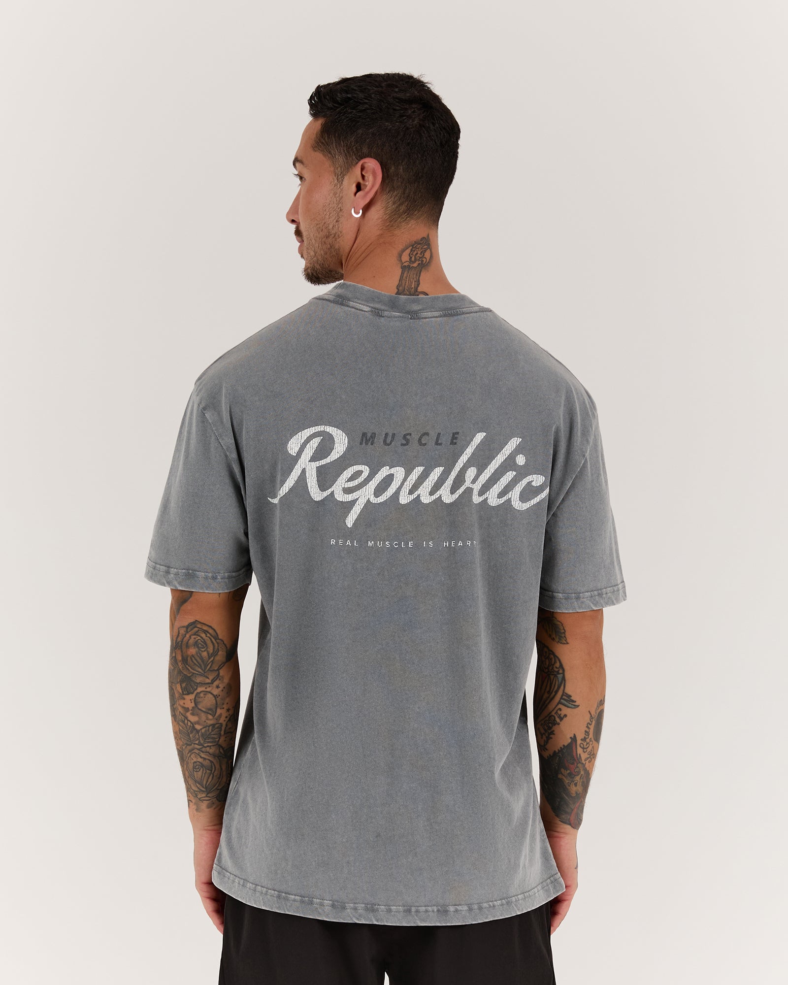 RETRO TEE - SHELL – MUSCLE REPUBLIC