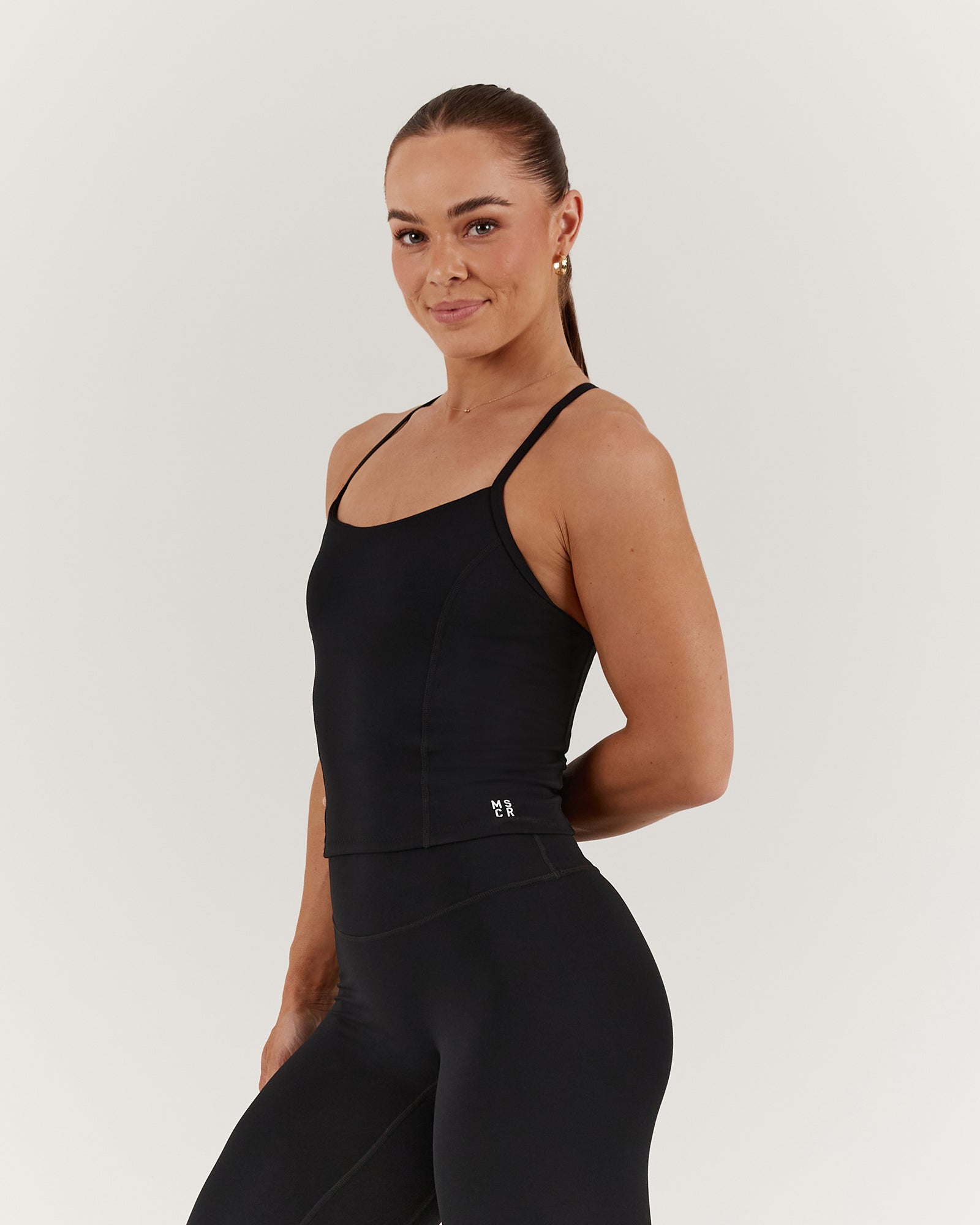 SCULPT 255 TOP - BLACK – MUSCLE REPUBLIC