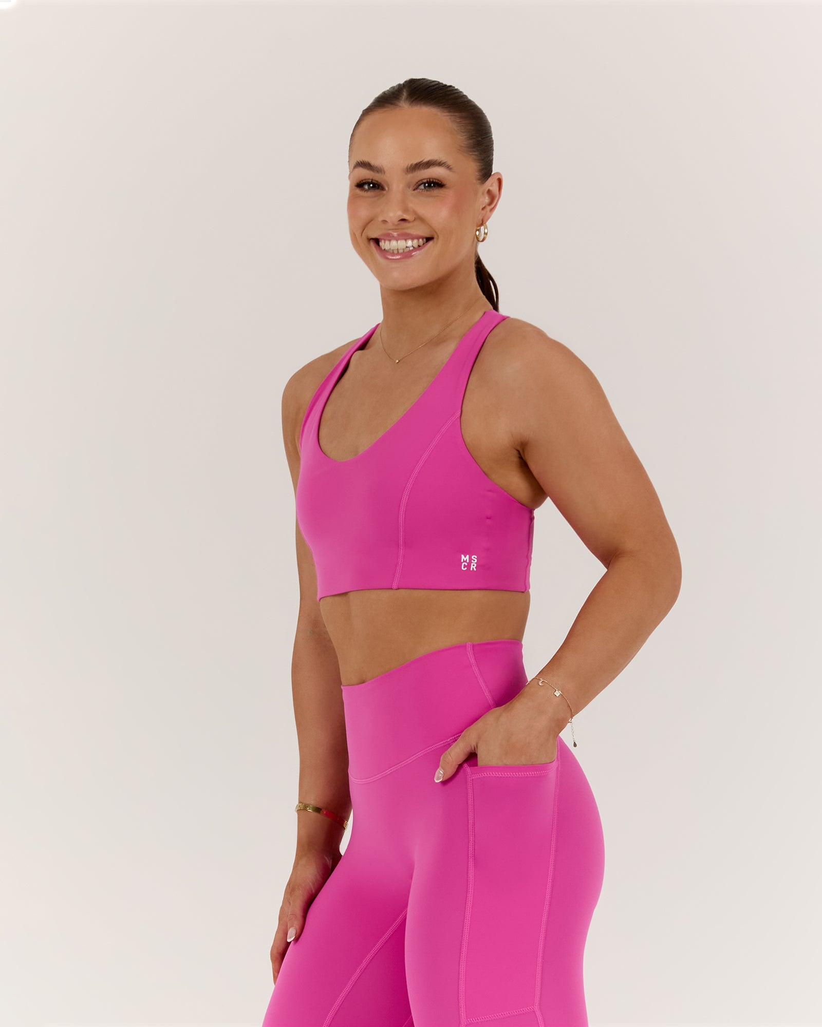 SCULPT RACER BRA - PARADISE – MUSCLE REPUBLIC